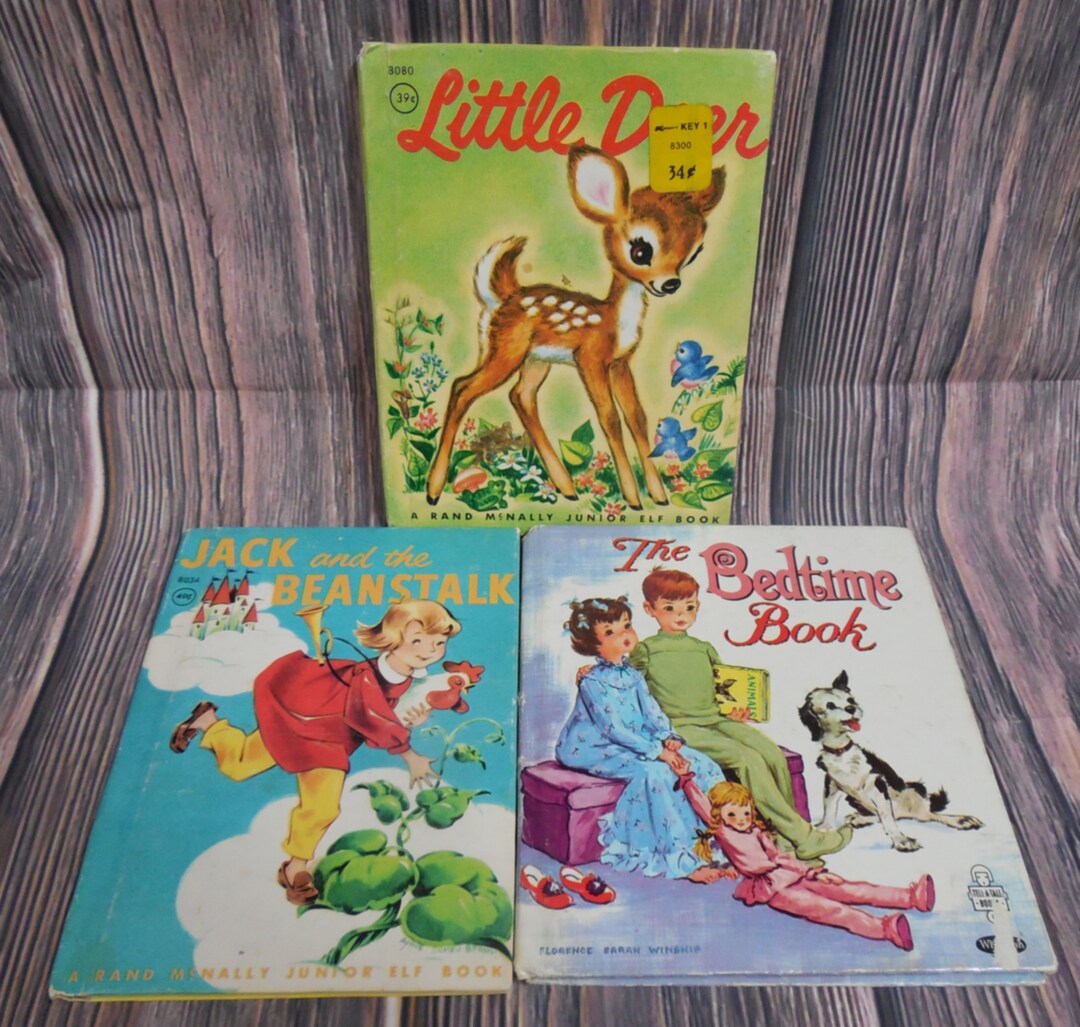 Junior Elf Book Collection/vintage Junior Elf Books/set of - Etsy