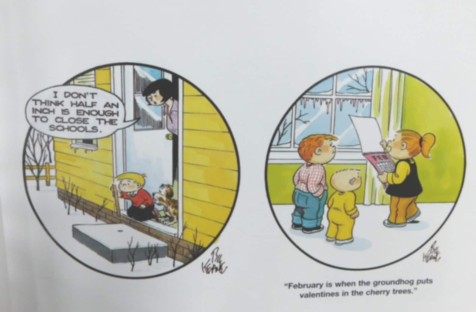 Family Circus School Comics