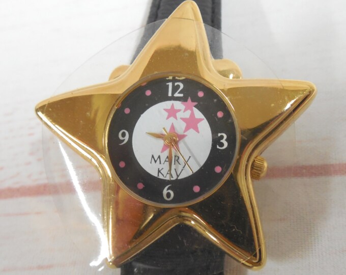 Vintage Mary Kay/ladies’ Wrist Watch/star Watch/achievement Award ...