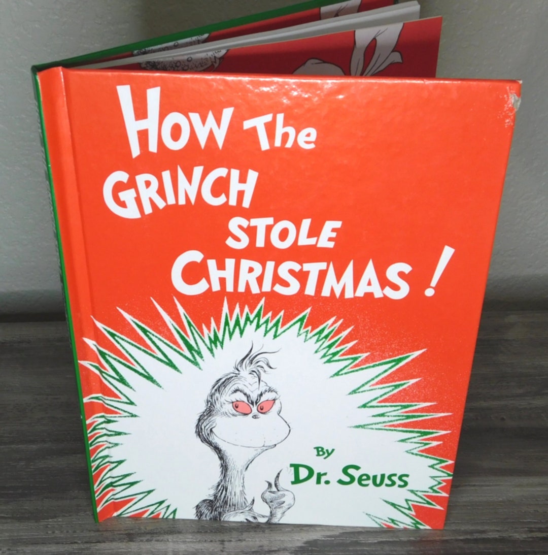 Vintage GRINCH CHRISTMAS Book/how the Grinch Stole - Etsy