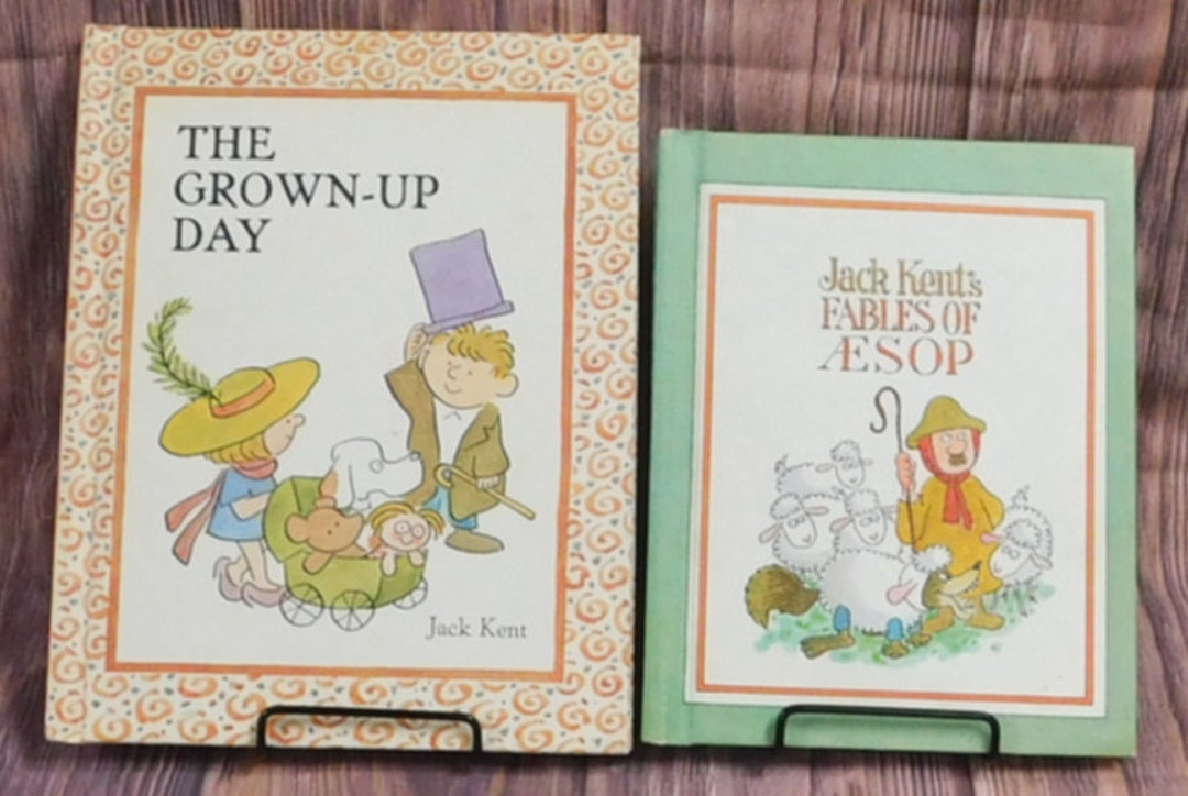 JACK KENT Collection/fables of Aesop/the Grown-up Day/whimsical ...