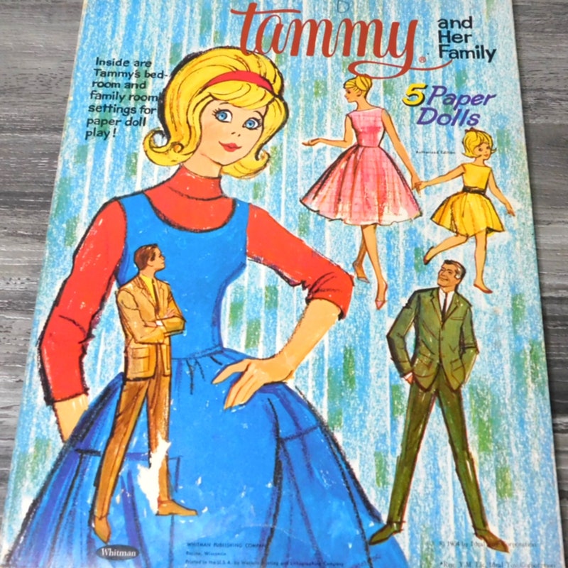 Whitman Paper Dolls - Etsy