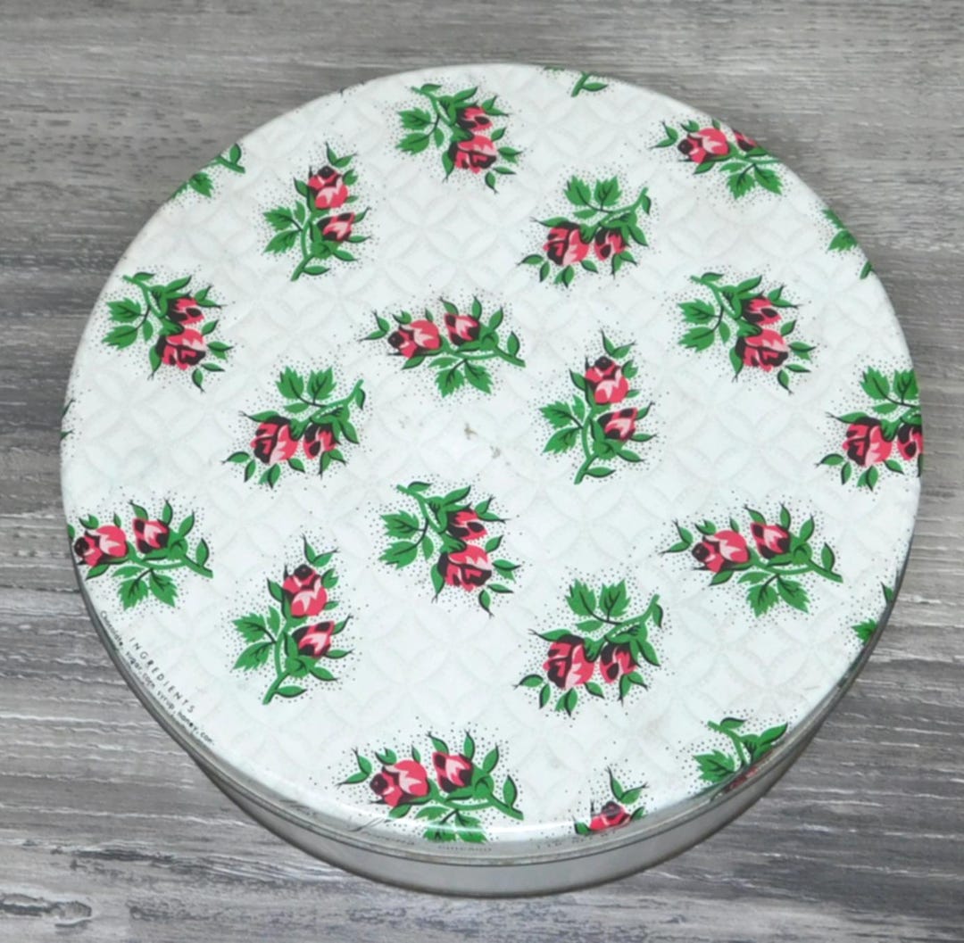 Vintage Mrs Steven's Chicago Candy Tin With Roses - Etsy