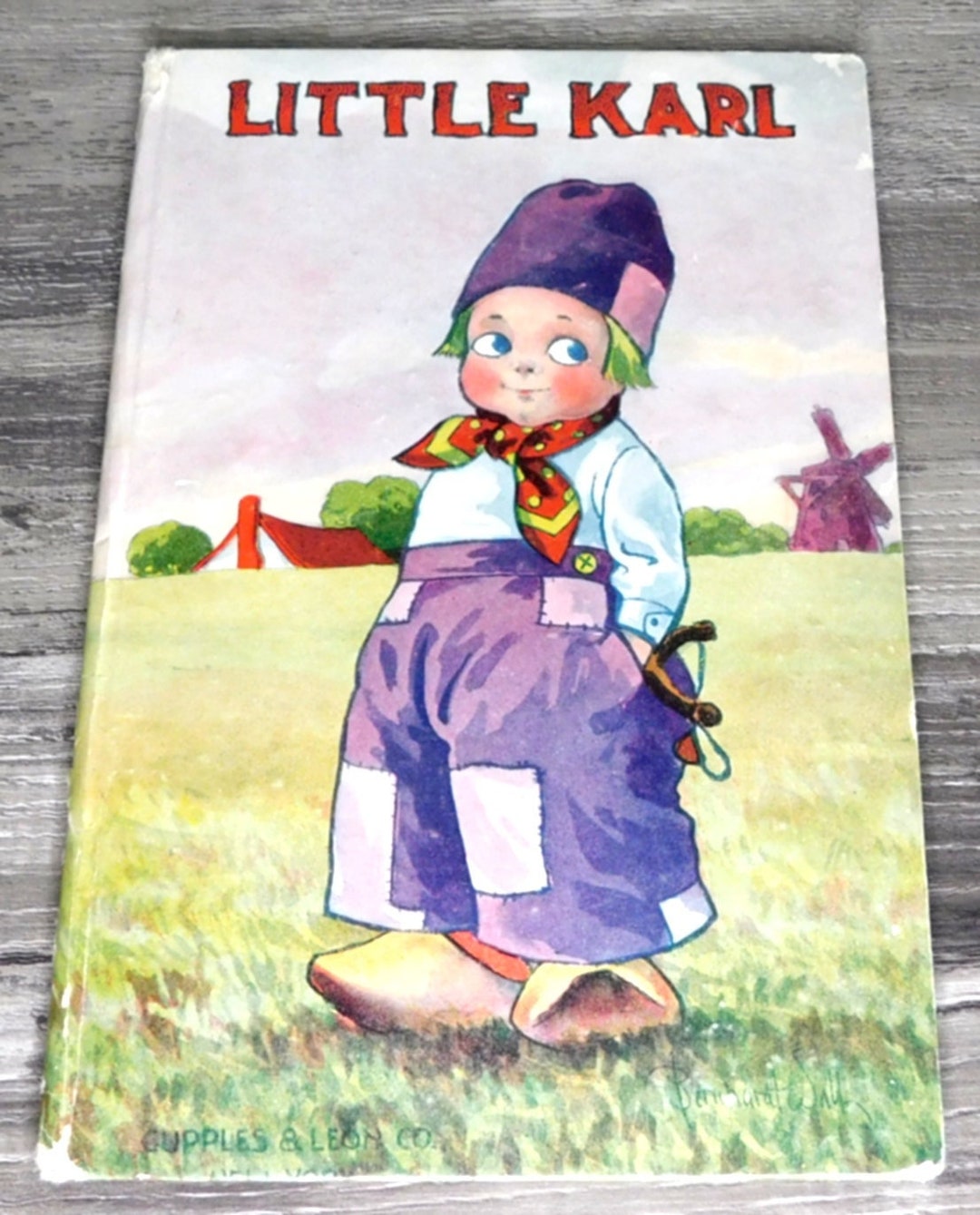 Antique Children's Book "little Karl" by Uncle Milton ~ 1908 Hard Cover ...
