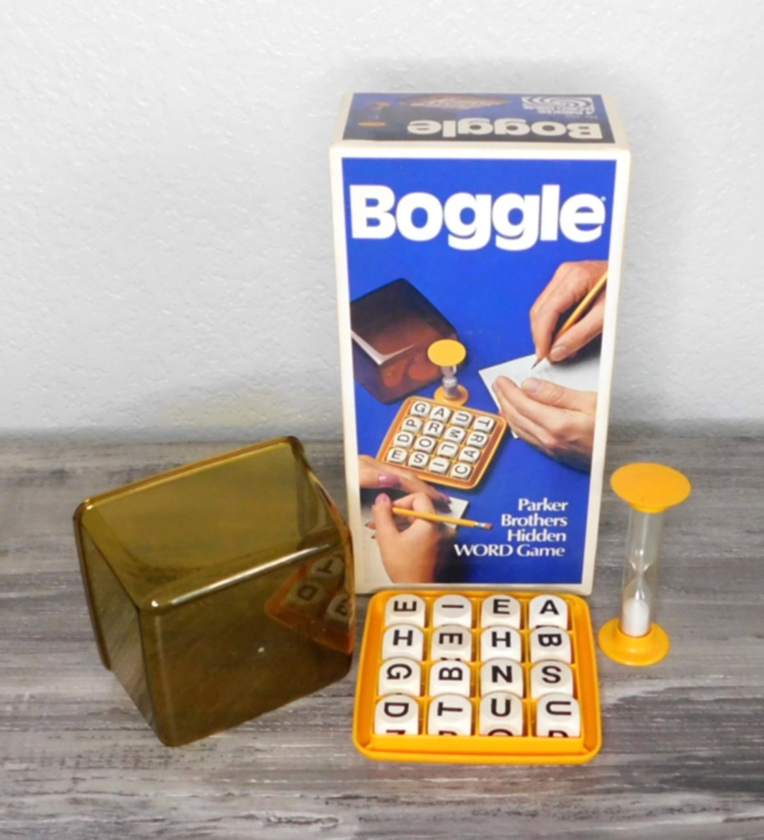 Vintage 1976 Boggle Word Game COMPLETE - Etsy