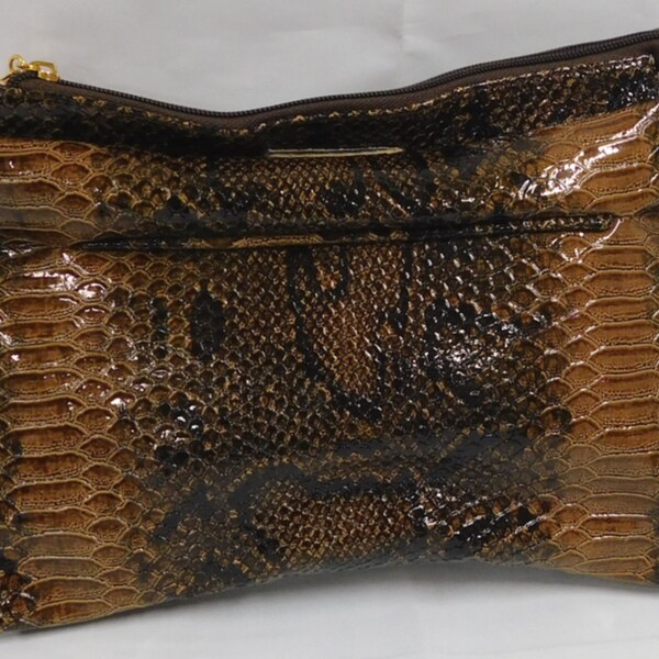 Python Skin Clutch - Etsy
