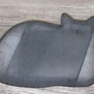 Vintage Cat Shaped Mouse Pad Tabby Cat Mouse Pad 1990s Cat Lover Gift ...