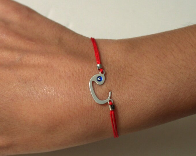 Evil Eye Red Thread Bracelet. Handmade - Etsy