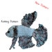 Knitted Betta Fish Pattern, PDF Pattern, Knitting Pattern, DIY, Knitted ...