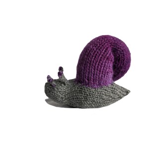 Knitted Snails Pattern, PDF Pattern, Knitting Pattern, DIY, Knitted ...