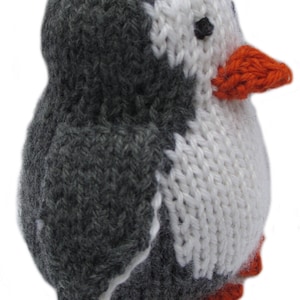 Knitted Penguin & Baby Penguin Pattern, DIY Stuffed Animal (PDF Pattern ...