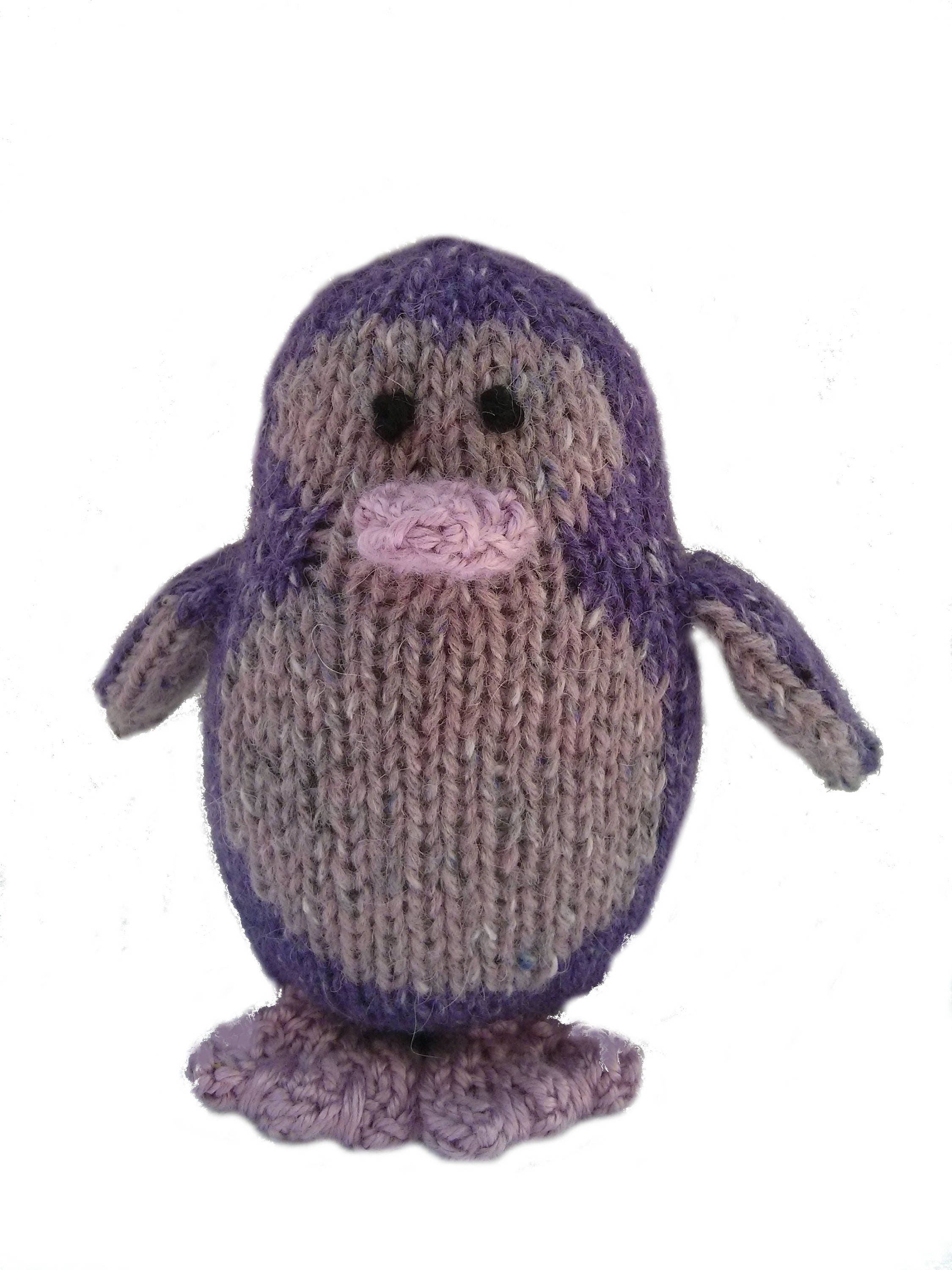 Knitted Penguin & Baby Penguin Pattern PDF Pattern Knitting | Etsy