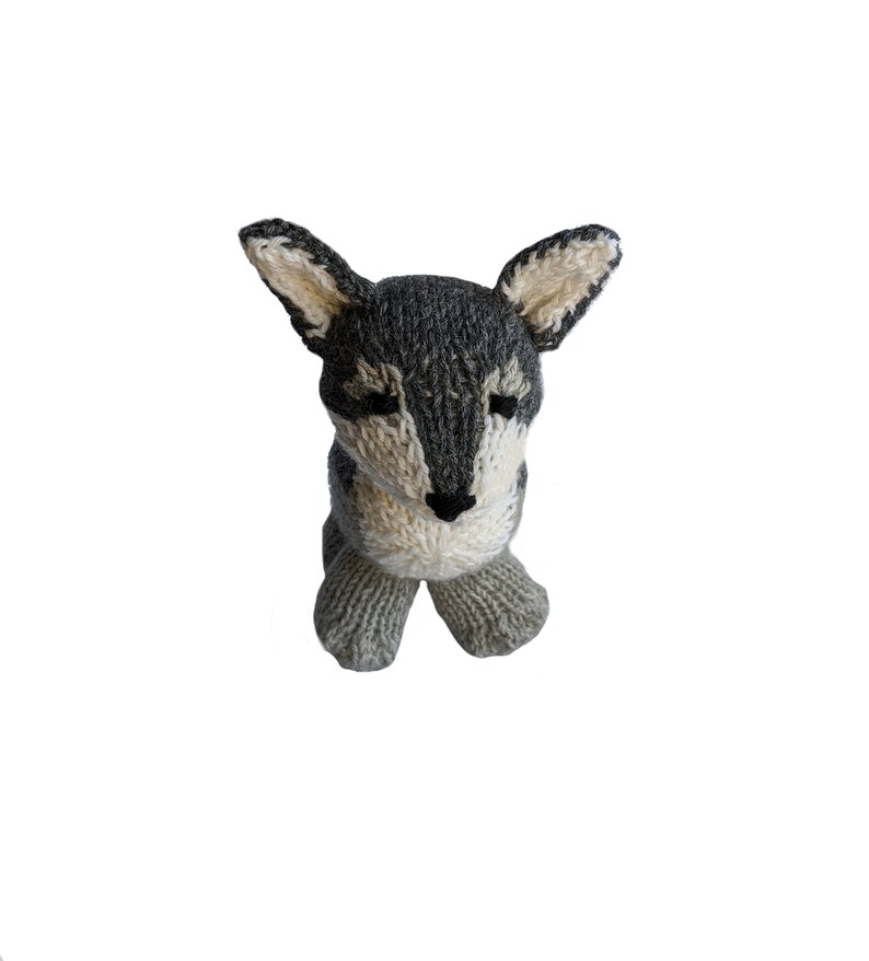 Knitted Wolf Cub Pattern PDF Pattern Knitting Pattern DIY - Etsy