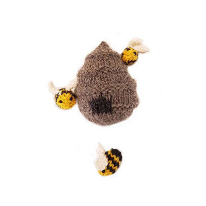 Knitted Hive & Bee Mobile Pattern PDF Pattern Knitting - Etsy