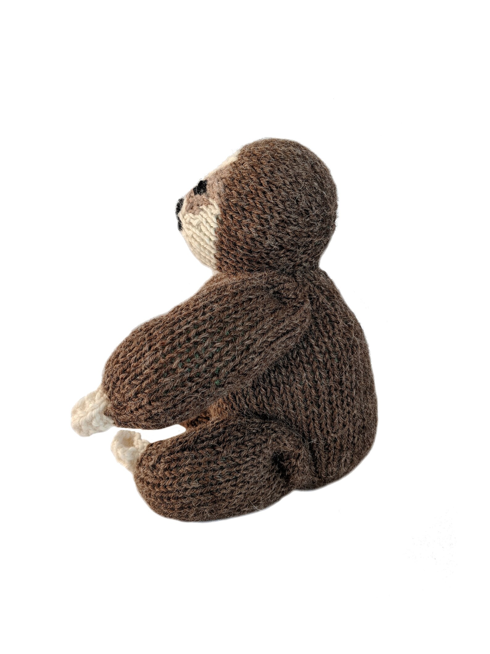 Knit Hanging Sloth PDF Pattern Knitting Pattern DIY | Etsy