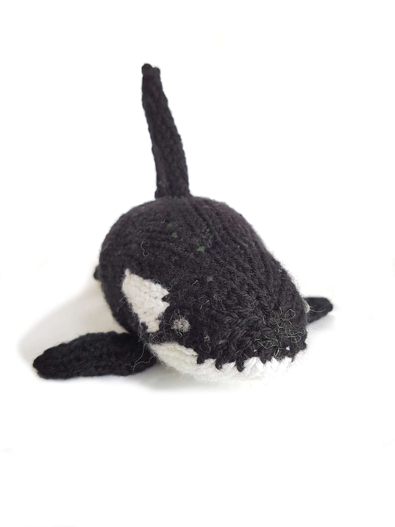 Knitted Orca, PDF Pattern, Knitting Pattern, DIY, Amigurumi, Knitted ...