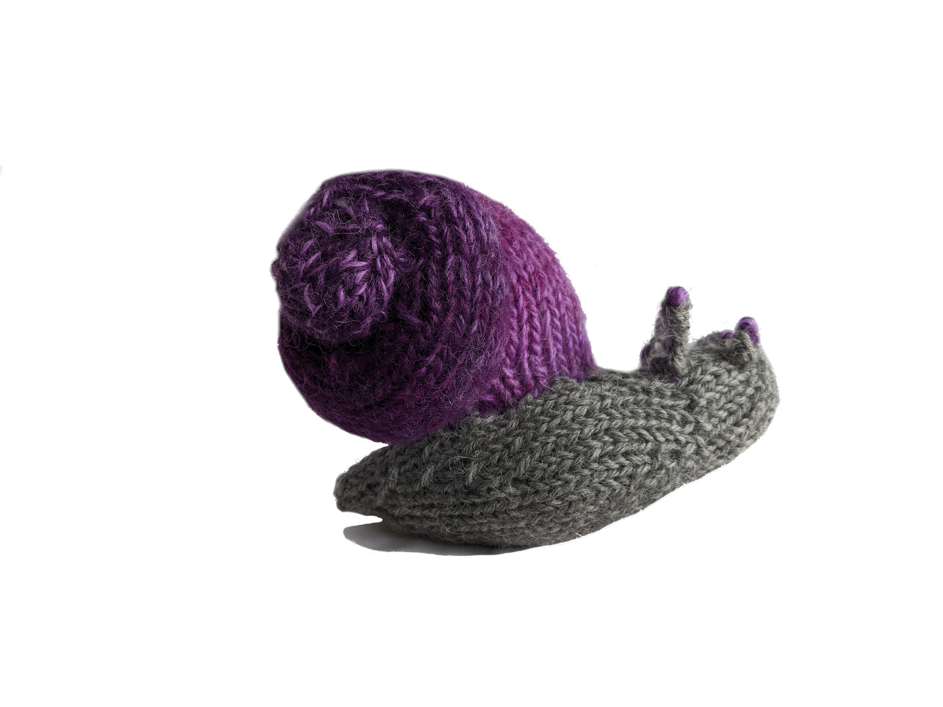 Knitted Snails Stuffed Animal Pattern, DIY Toy (PDF Pattern) - Etsy