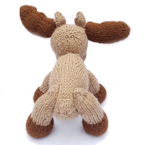 Knitted Moose, PDF Pattern, Knitting Pattern, DIY, Amigurumi, Knitted ...