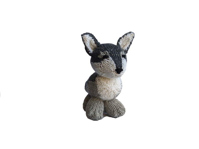 Knitted Wolf Cub Pattern PDF Pattern Knitting Pattern DIY - Etsy