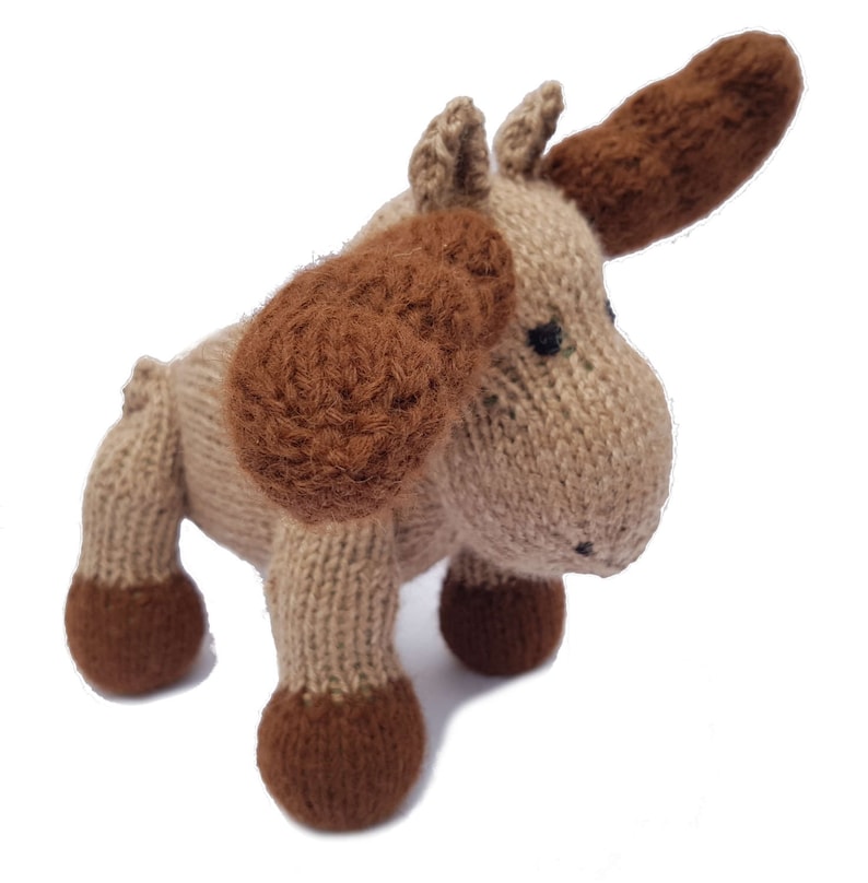 Knitted Moose PDF Pattern Knitting Pattern DIY Amigurumi - Etsy