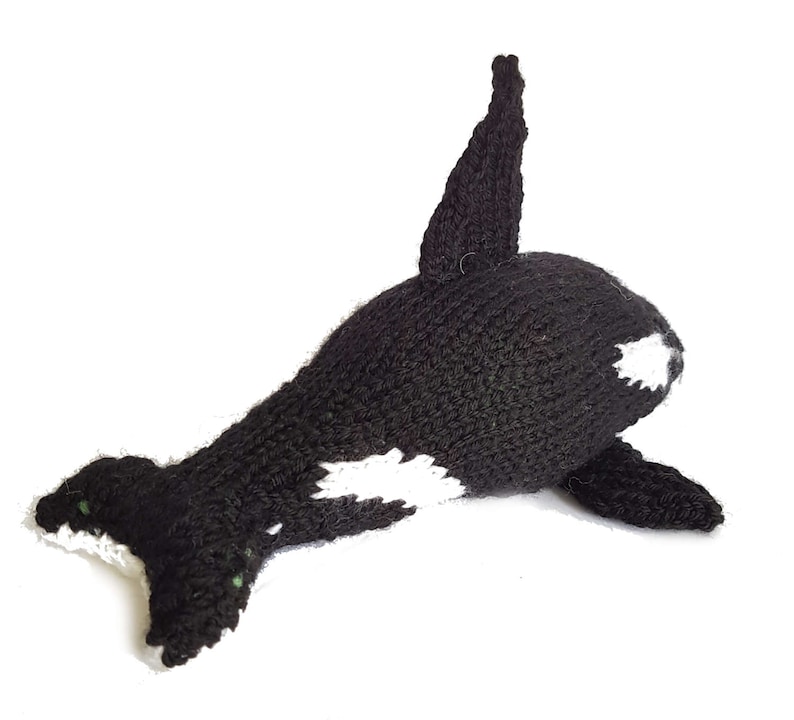 Knitted Orca, PDF Pattern, Knitting Pattern, DIY, Amigurumi, Knitted ...