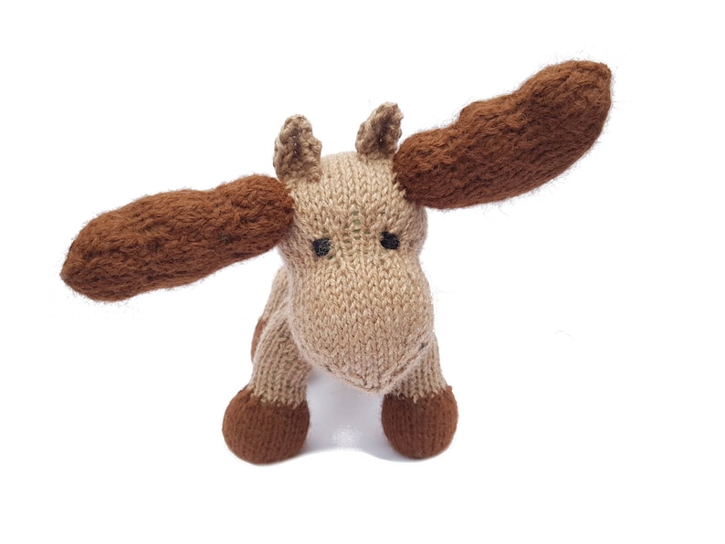 Knitted Moose PDF Pattern Knitting Pattern DIY Amigurumi | Etsy