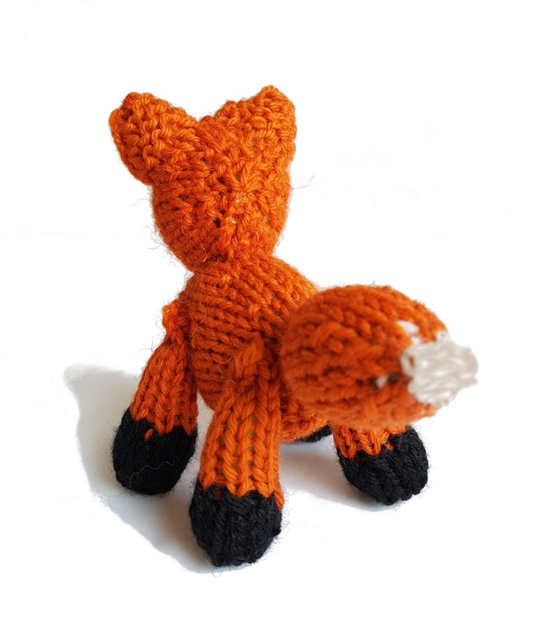 Knitted Tiny Fox Pattern PDF Pattern Knitting Pattern DIY - Etsy Canada
