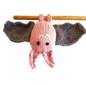 Knitted Cuddly Bat Pattern, PDF Pattern, Knitting Pattern, DIY ...