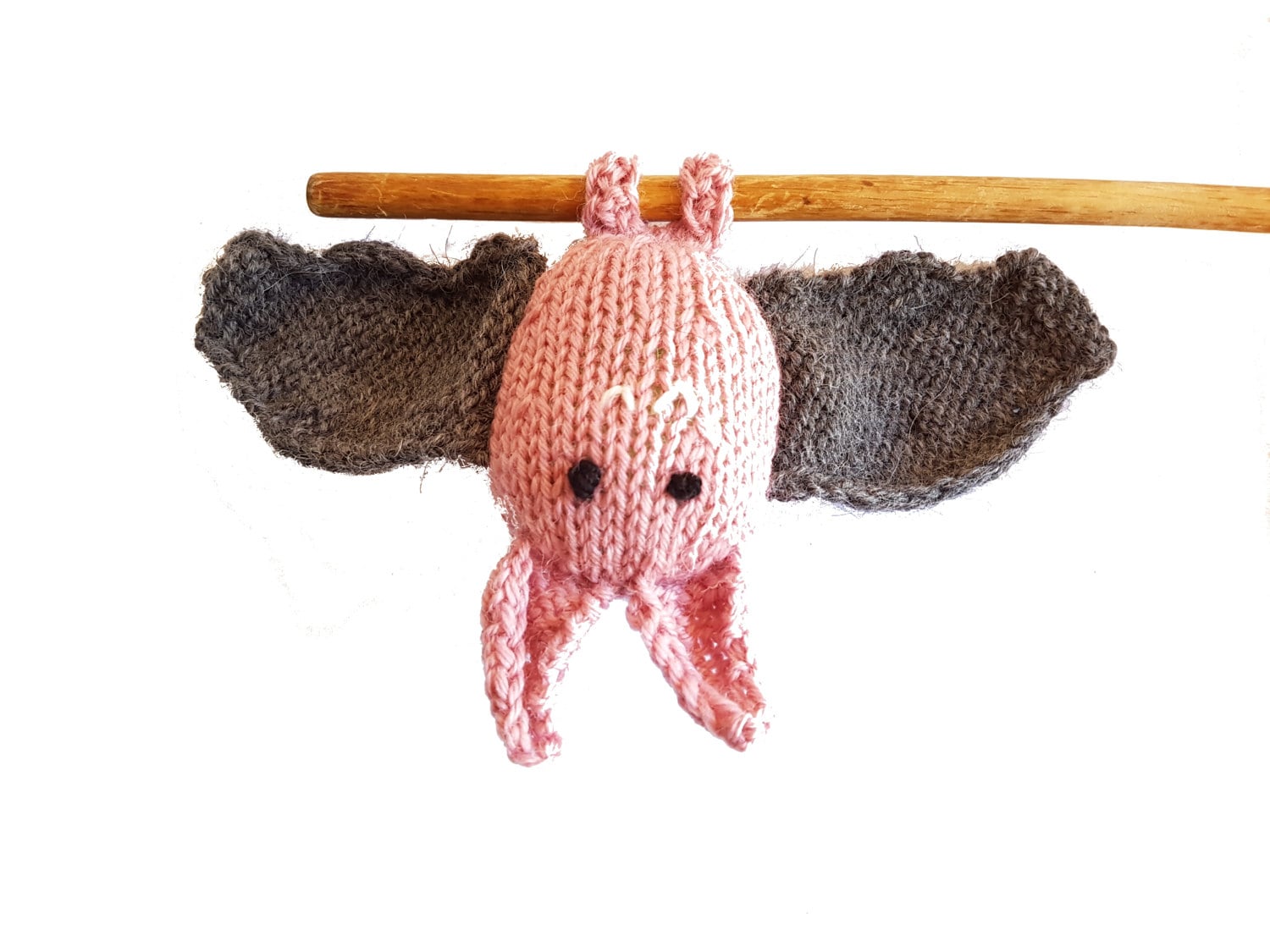 Knitted Cuddly Bat Pattern, PDF Pattern, Knitting Pattern, DIY ...