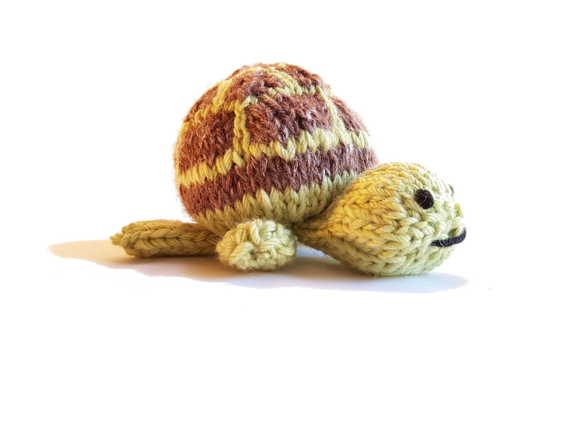 Knitted Tiny Turtle Pattern PDF Pattern Knitting Pattern | Etsy