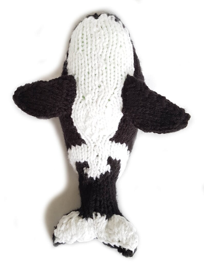 Knitted Orca, PDF Pattern, Knitting Pattern, DIY, Amigurumi, Knitted ...
