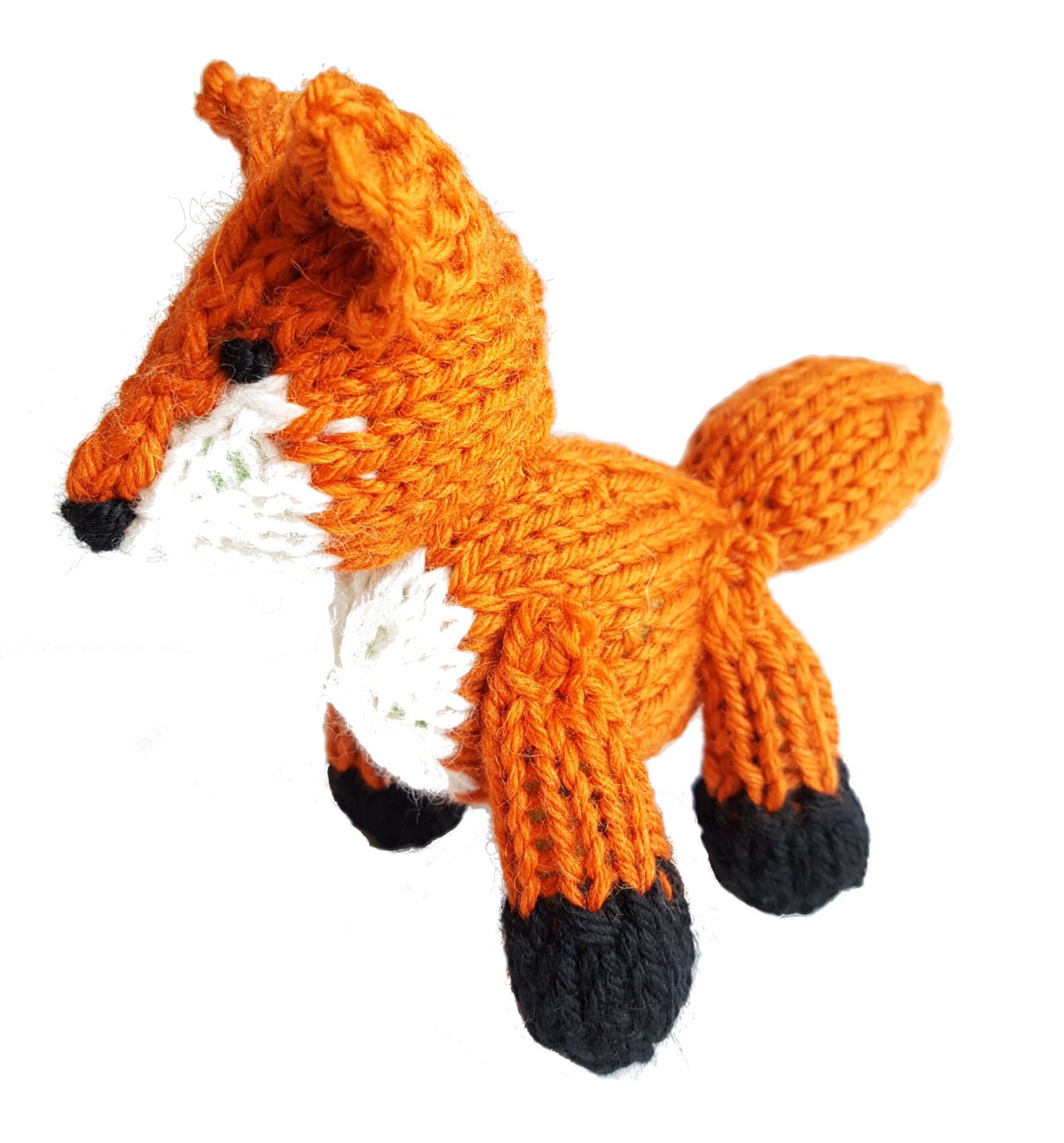 Knitted Tiny Fox Pattern PDF Pattern Knitting Pattern DIY - Etsy