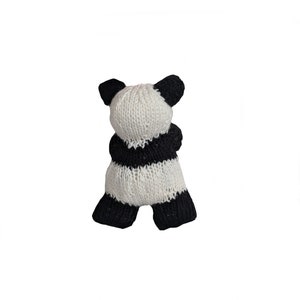 Knitted Panda Bear Pattern, PDF Pattern, Knitting Pattern, DIY, Knitted ...