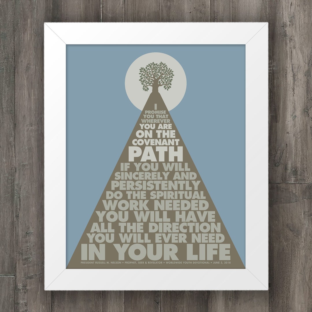 You Are on the Covenant Path / Hope of Israel Worldwide Youth ...