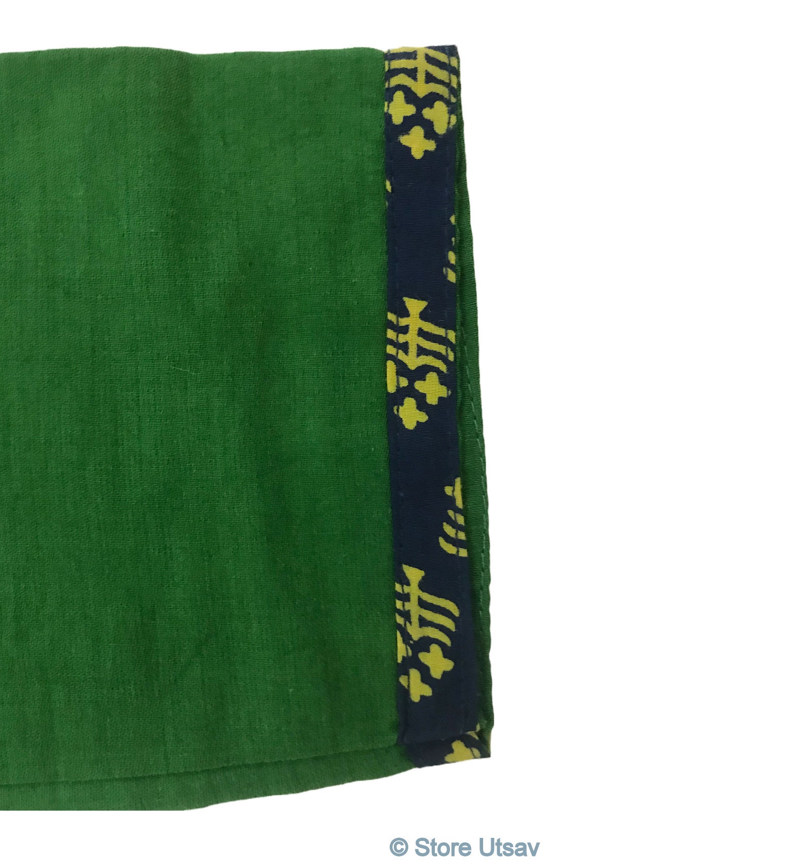 Green Blue Salwar Kameez Readymade Pure Cotton With Gujarati Kutch Jat ...