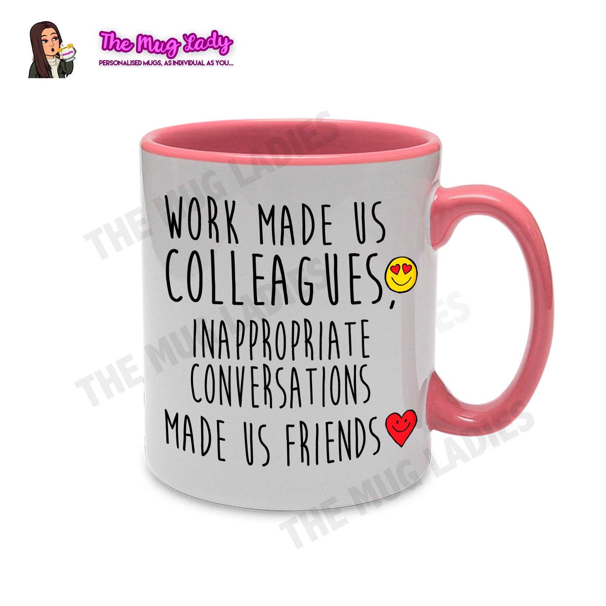 WORK LEAVING GIFT Work Friends Mug Work Gift New Job - Etsy UK