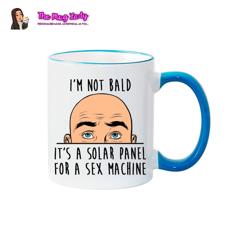 BALD HEAD MUG Gift for Baldies Bald Head Gift - Etsy