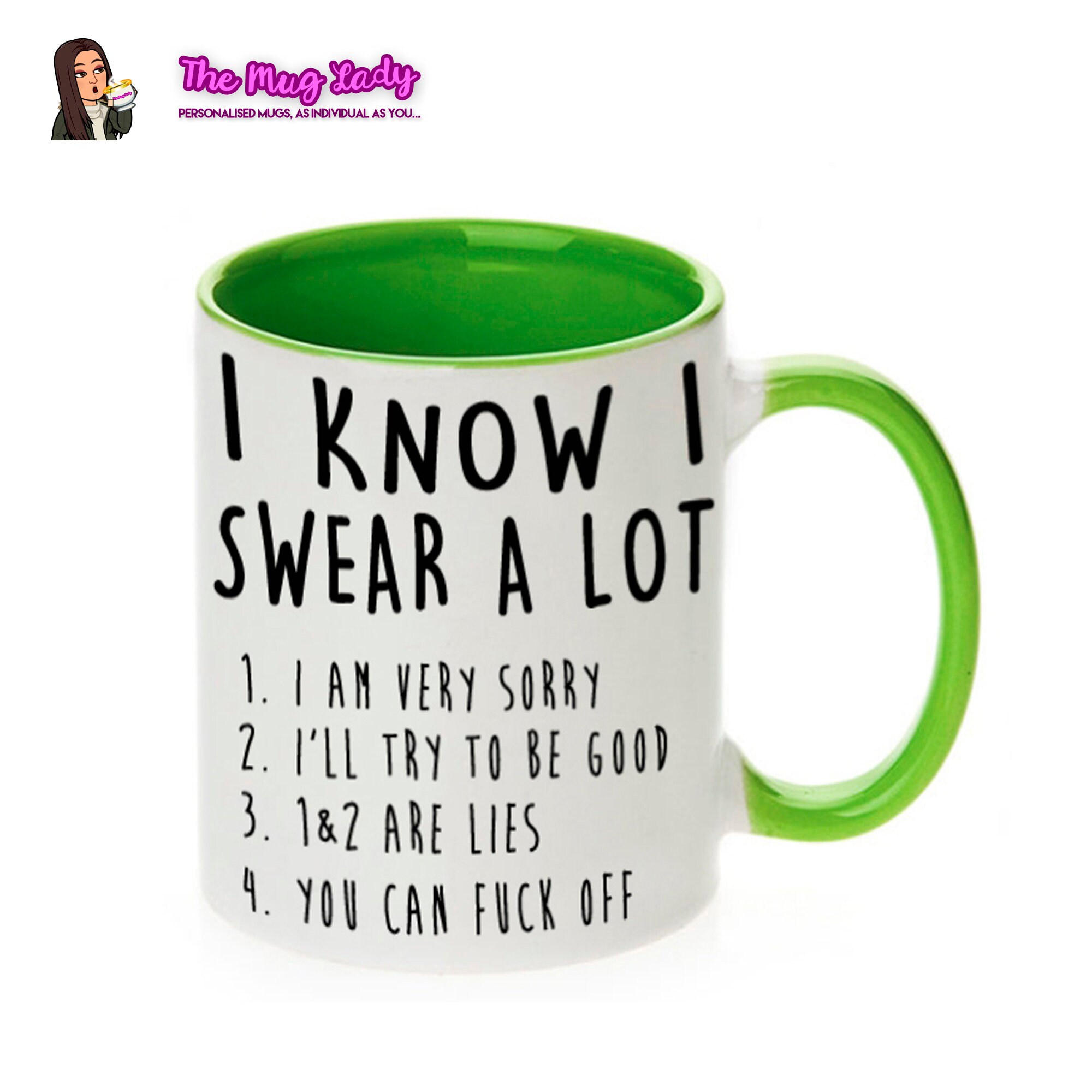 SWEAR MUG | Etsy