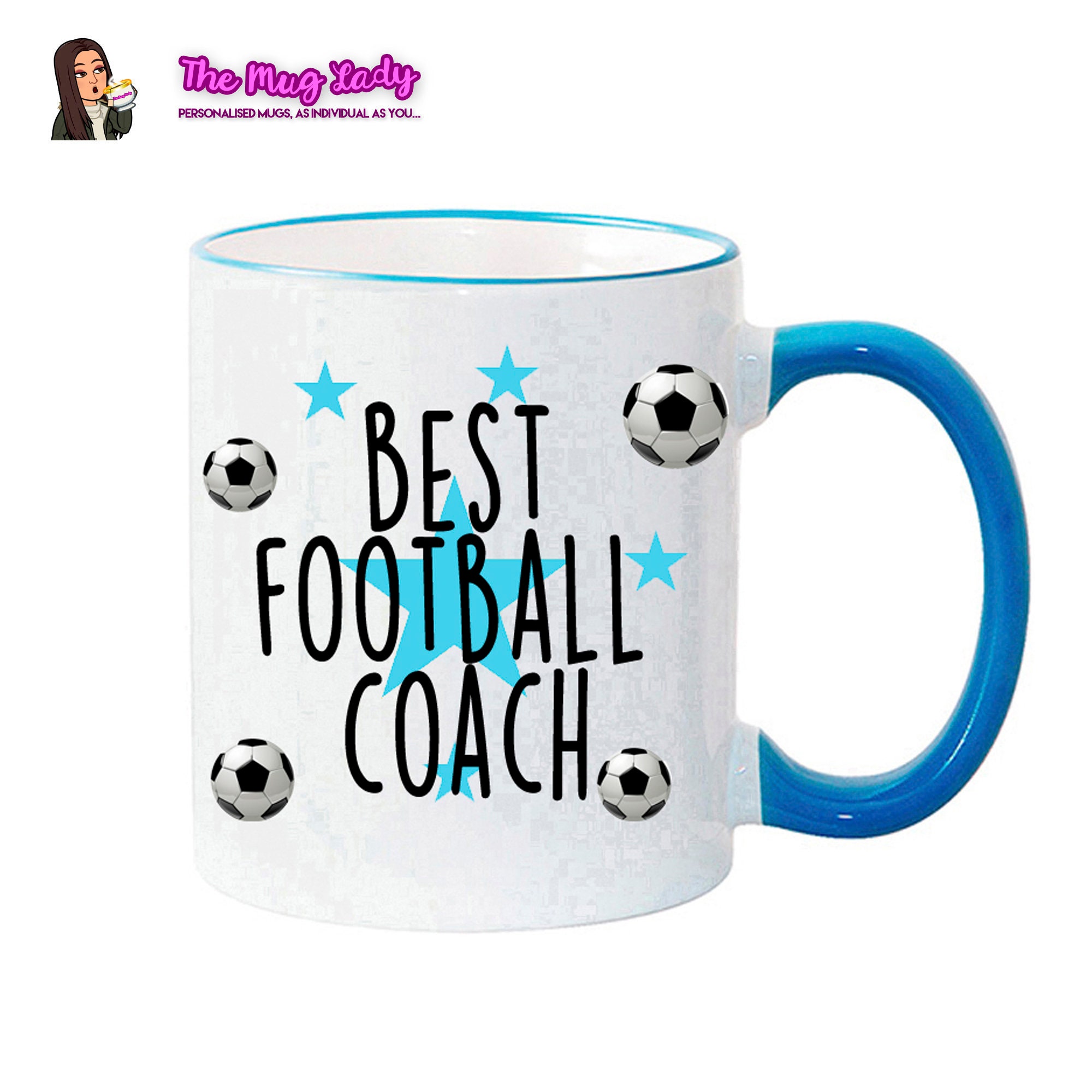 FOOTBALL COACH MUG Best Football Coach Gift | Etsy