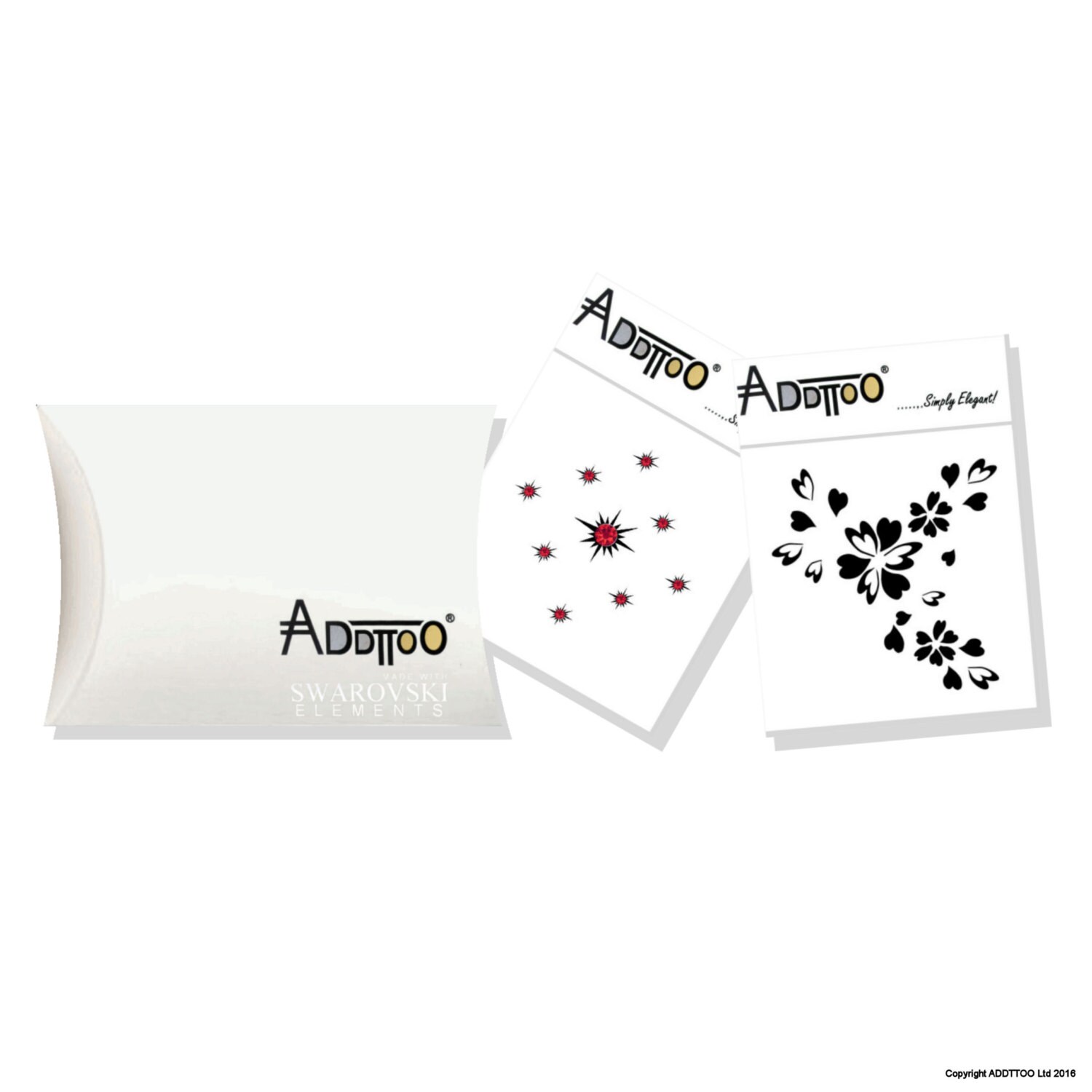 Addttoo Your Vajazzle Hot, Fun and Sexy Waterproof Body Art Kit With ...