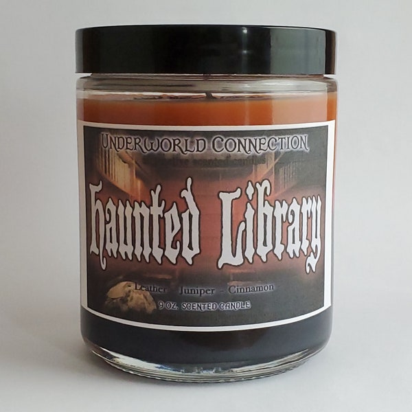 Library Candle - Etsy