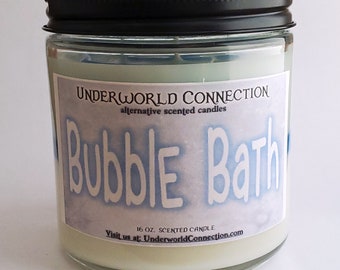 Bubble Bath Candle - Etsy