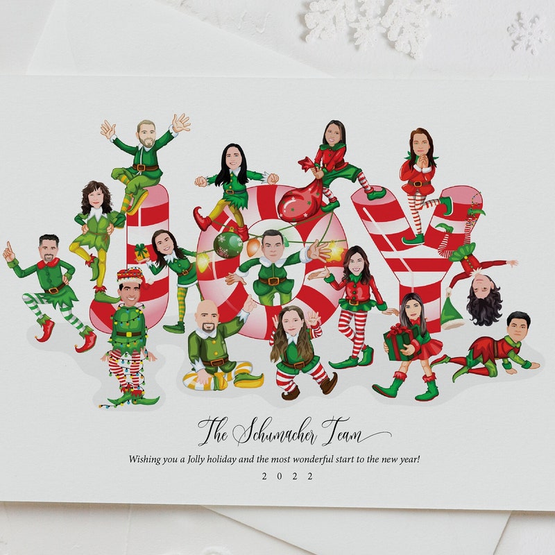 The Office Christmas Card - Etsy
