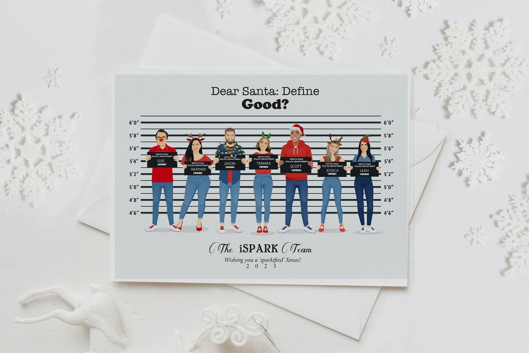 Corporate Holiday Cards, Custom Company Christmas Card, Personalized ...