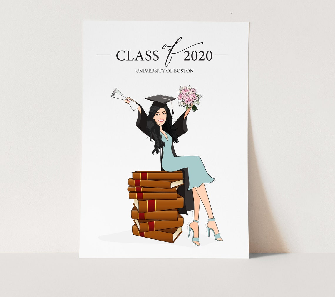 Graduation Gift College Student Graduate Class of 2020, Diploma Degree ...