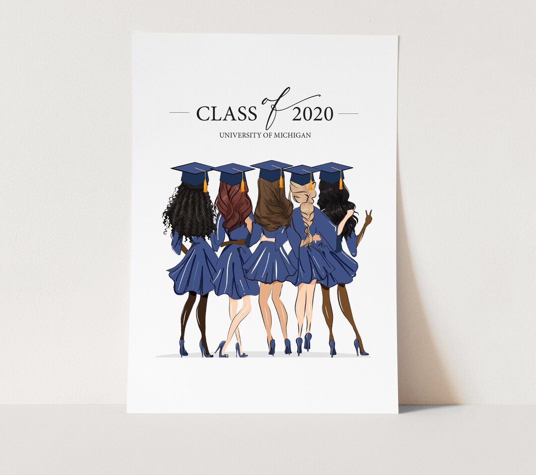 Graduation Day Print Printables College Student Graduate Class of 2020 ...