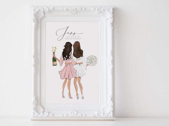 Maid Of Honor Cartoon