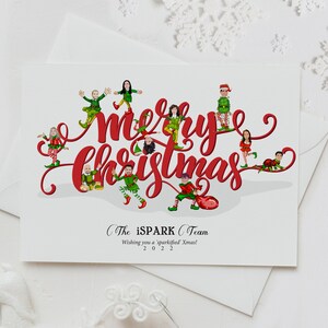 Corporate Holiday Cards, Custom Company Christmas Card, Personalized ...