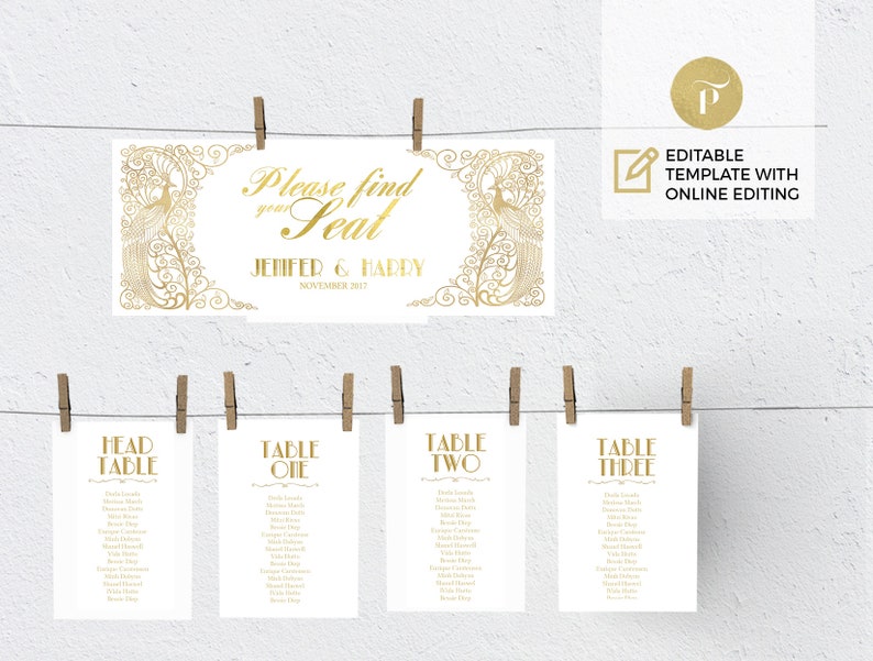 Printable Wedding Invitation | DIY You Print | Personalised Couple ...