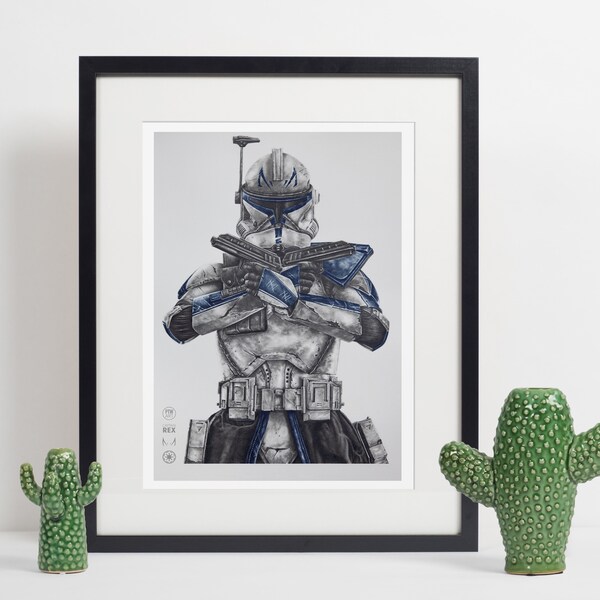 Captain Rex Poster - Etsy